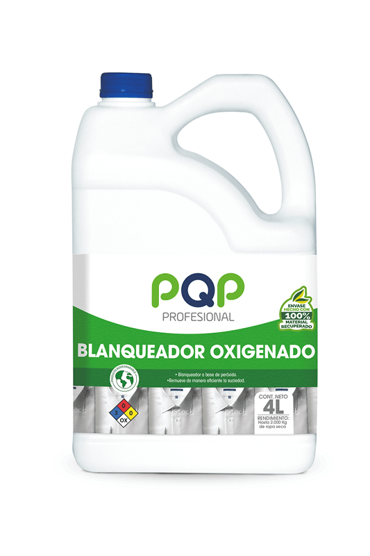 Blanqueador oxigenado PQP Profesional 4 L | KipClin